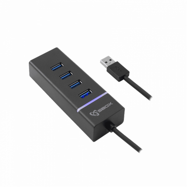 USB Hub 4 porta H304 SBox 956