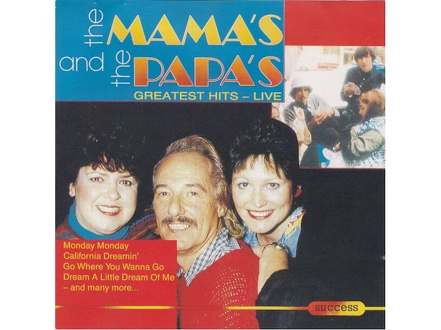 Mama`s And The Papa`s – Greatest Hits - Live In 1982 CD