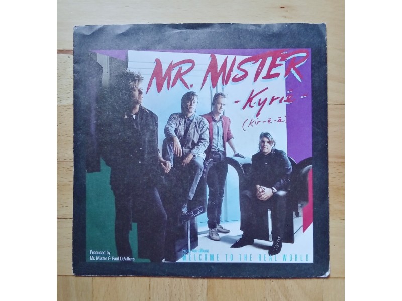 MR.MISTER-Kyrie/Run To Her (Single) (Germany)