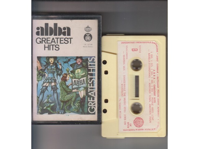 ABBA GREATEST HITS - kolekcionarski `77,  licenca POLAR