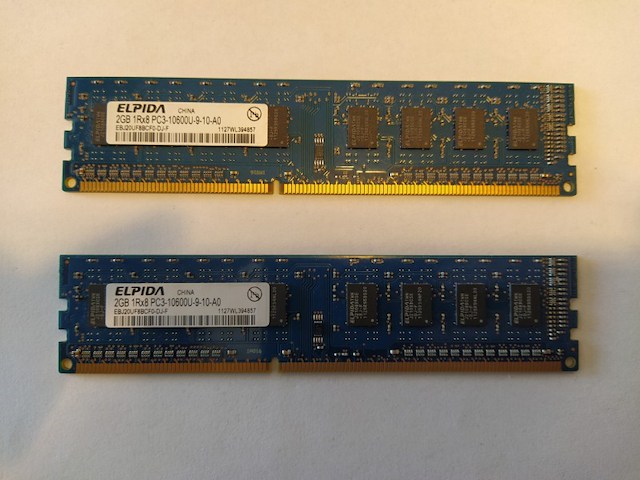 Memorija Elpida DDR3 4GB (2x2) 1333MHz
