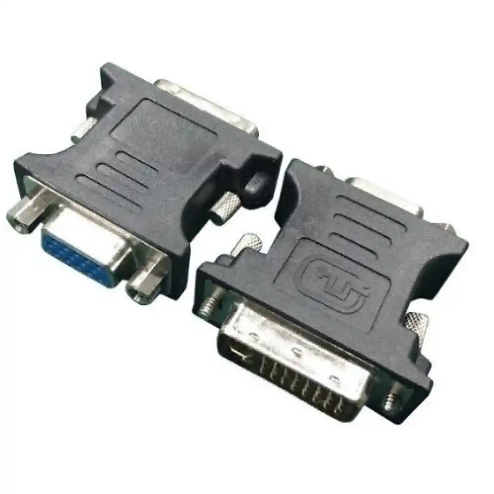 Adapter DVI/M 24+5 - VGA/F Green