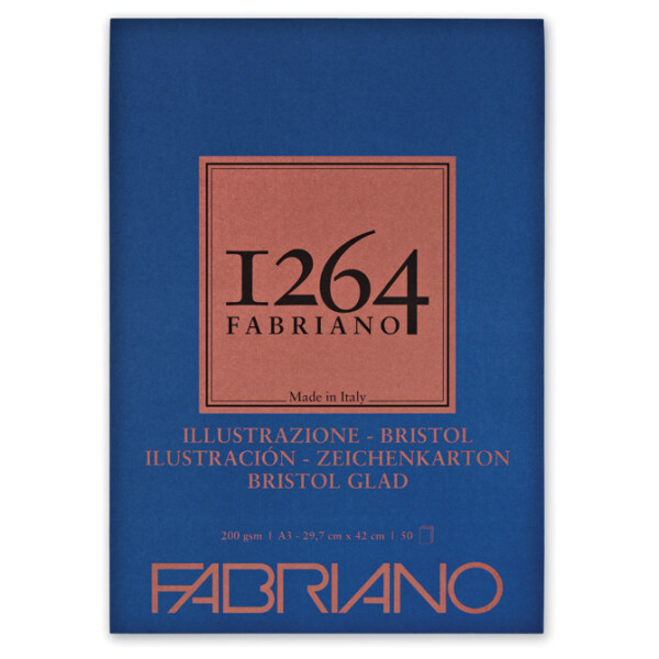 Fabriano Blok Bristol 1264 29.7×42/50L 200g 19100655