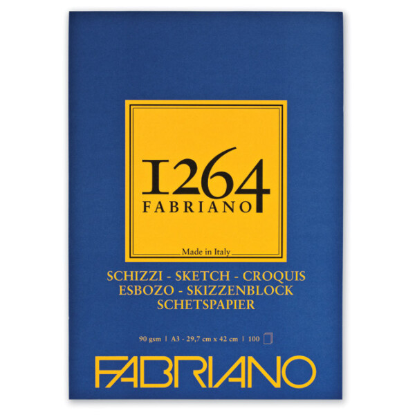 Fabriano Blok Schizzi Sketches 1264 29.7×42/100L 90g 19100633