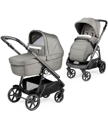 Peg Perego Veloce kolica za bebe 2 U 1 sa nosiljkom City Grey