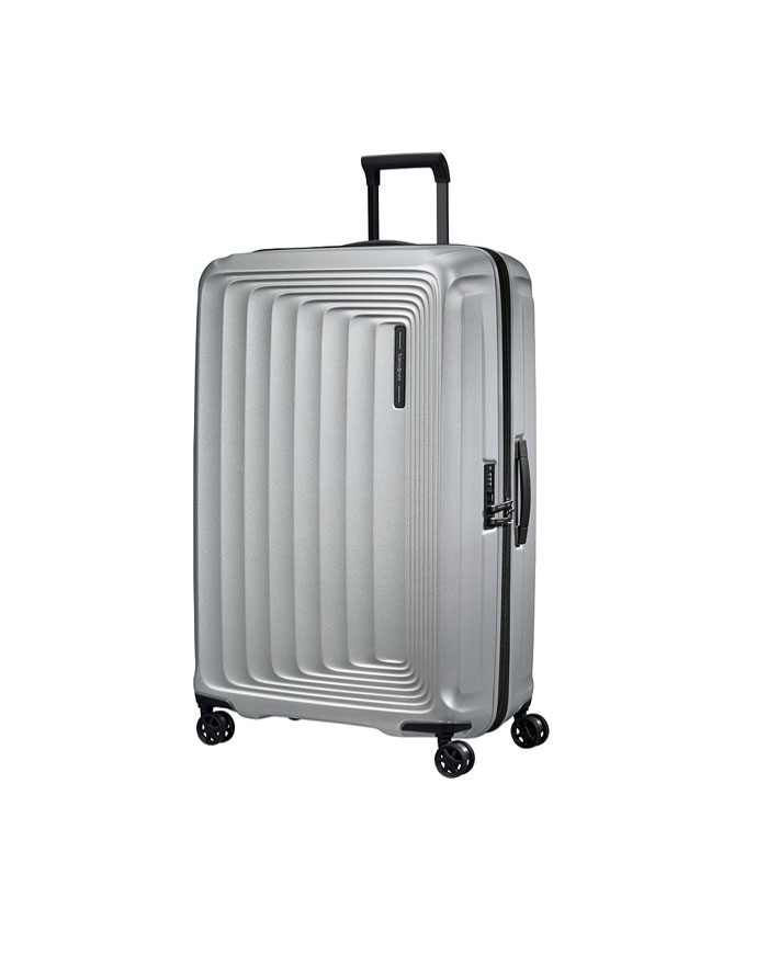 KOFER NUON-SPINNER 81/30 EXP MATT SILVER TROLLEY Samsonite