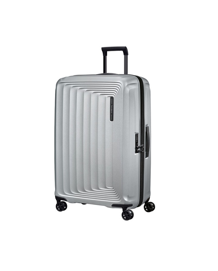 KOFER NUON-SPINNER 75/28 EXP MATT SILVER TROLLEY Samsonite