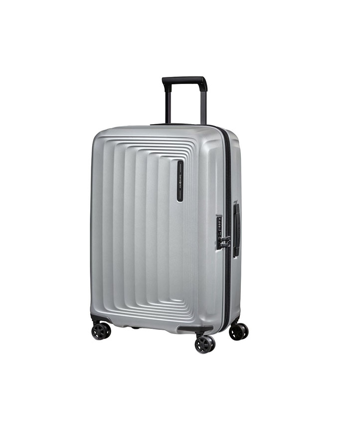 KOFER NUON-SPINNER 69/25 EXP MATT SILVER TROLLEY Samsonite