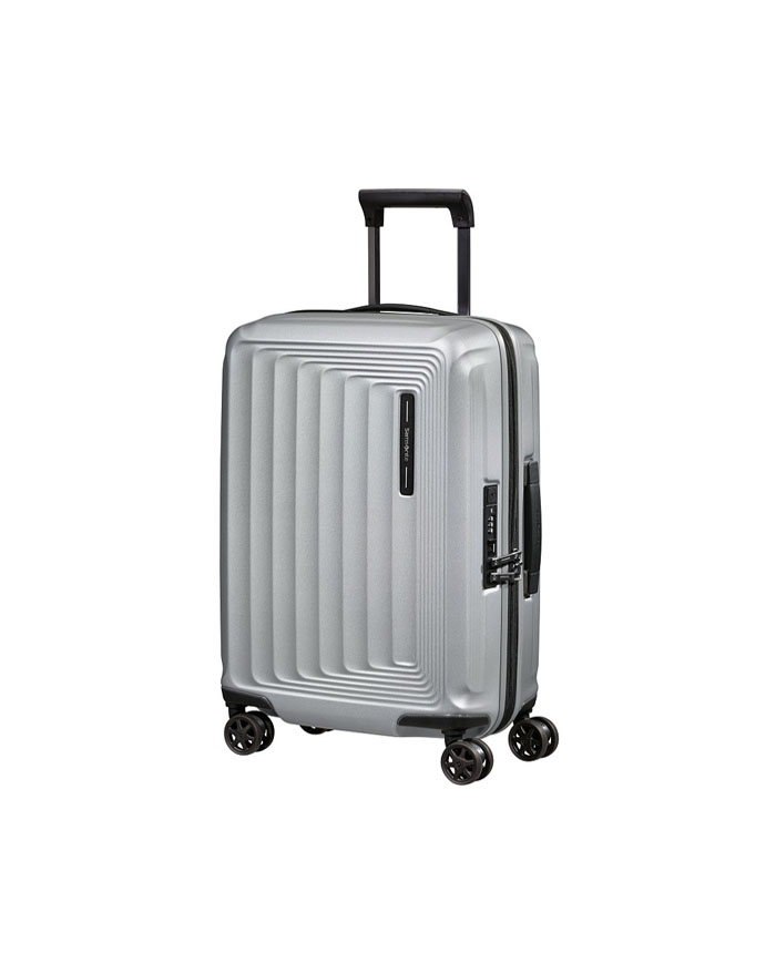 KOFER NUON-SPINNER 55/20 EXP MATT SILVER TROLLEY Samsonite