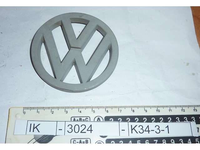 Znak VW, krug.	IK	-	3024	-	K34-3-1