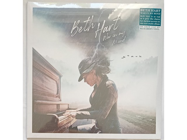 BETH  HART  -  2LP WAR  IN  MY  MIND ( Mint!!!)