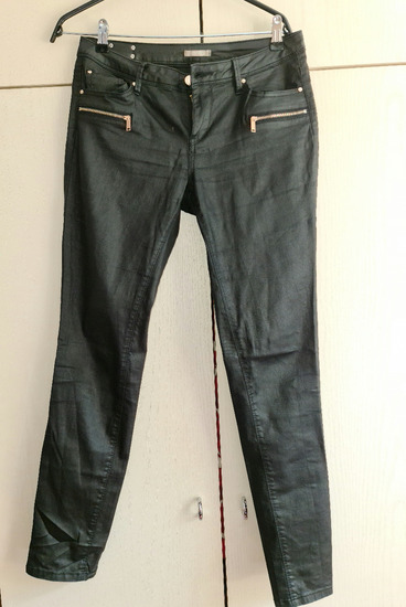 Orsay crne skinny pantalone -efekat kože