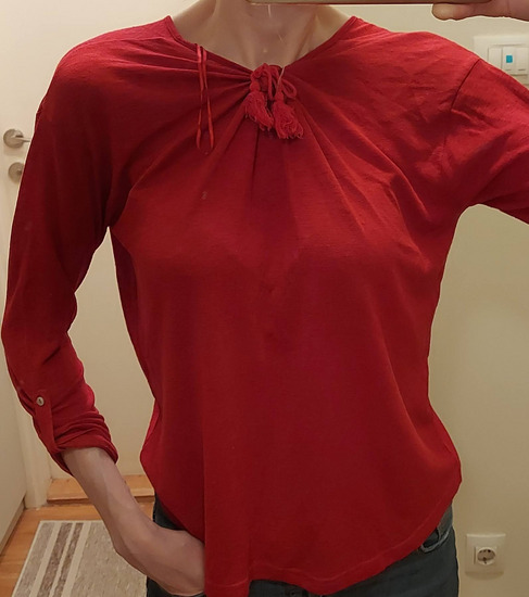 Cigla-crvena bluza
