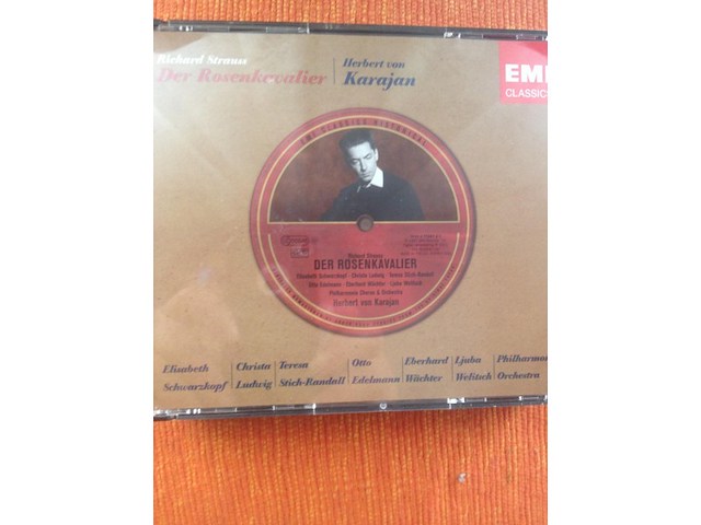 3 CD-a Der Rosenkavalier, Richard Straus