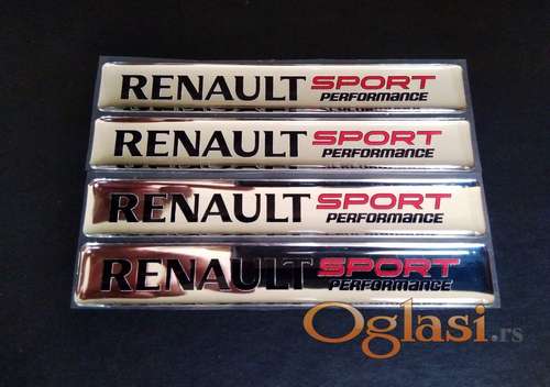 renault sport plocica stiker