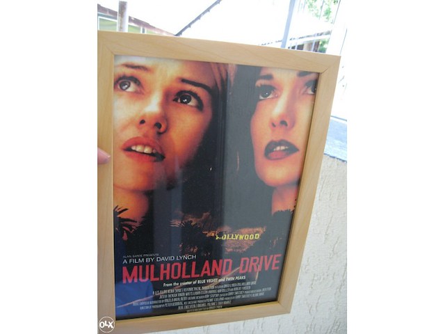 Mulholland Drive Bulevar zvezda POSTER s ramom i BONUS