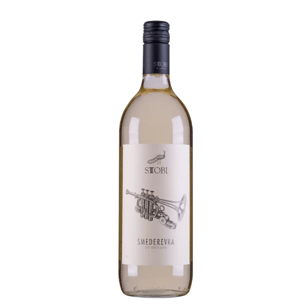 Vino Stobi TRADITIONAL Smederevka (belo) 1l