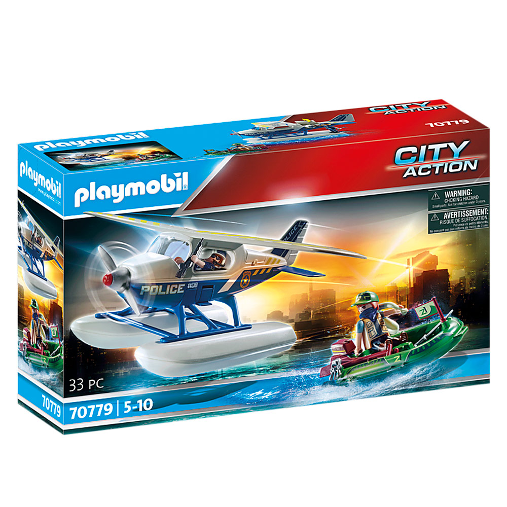 Playmobil City Action Policijska avionska potera