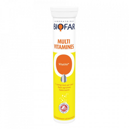 BIOFAR MULTIVITAMIN ŠUMEĆE TABLETE