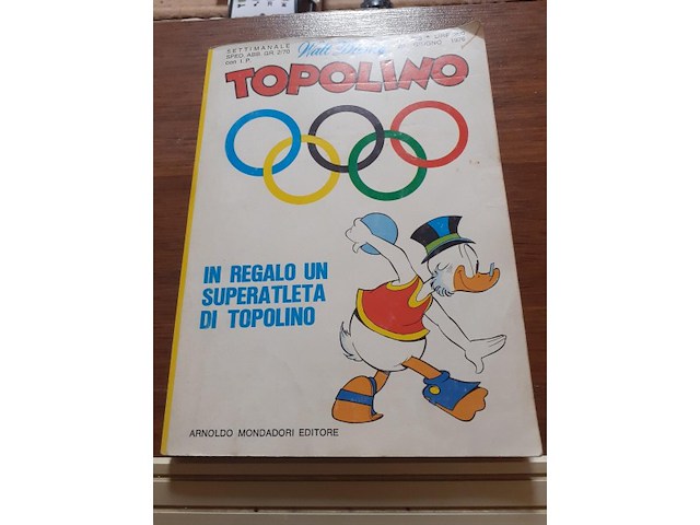 Topolino.Walt Disney.N 1073.Godina Izdanja 1976