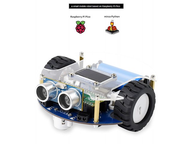 Raspberry Pi Pico PicoGo Mobile Robot