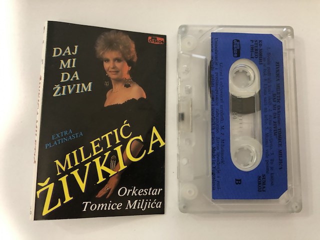 Živkica Miletić I Orkestar Tomice Miljića ‎– Daj Mi D