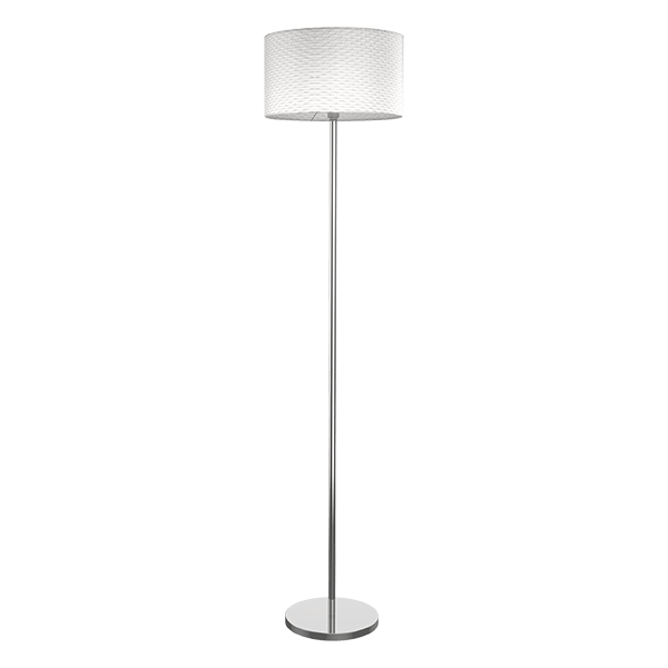 INES PODNA LAMPA 1ХЕ14 BELA/HROM