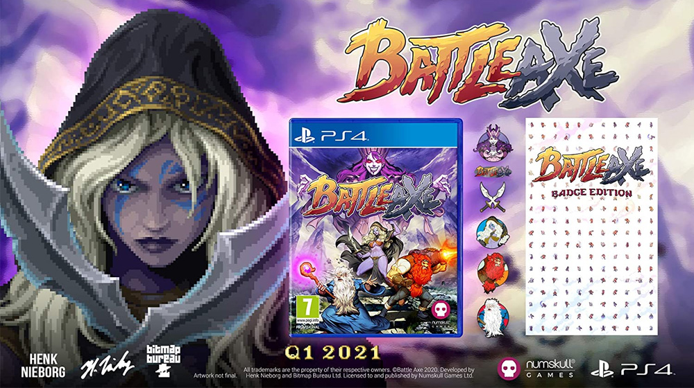 PS4 Battle Axe - Badge Collectors Edition