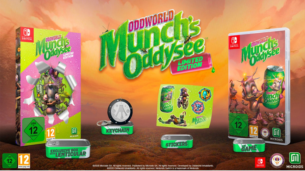 Switch Oddworld: Munch's Oddysee Limited Edition
