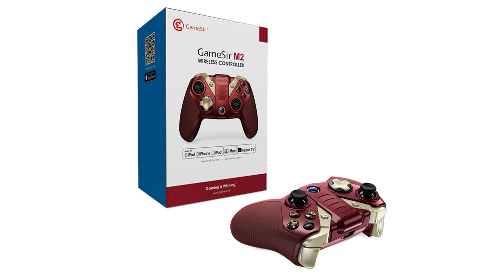 M2 Bluetooth MFI Game controller Red