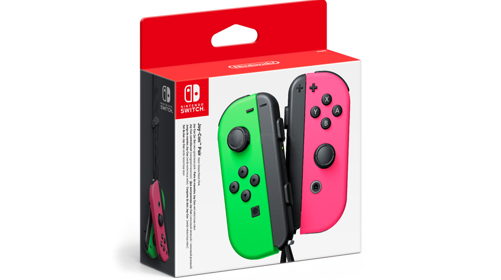 Nintendo Switch Joy-Con Pair Neon Green/Neon Pink