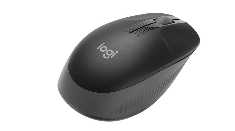 M190 Full Size Wireless Mouse Charcoal