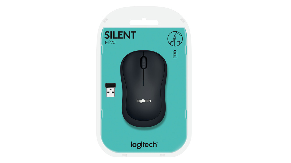 M220 Wireless Silent Mouse Black