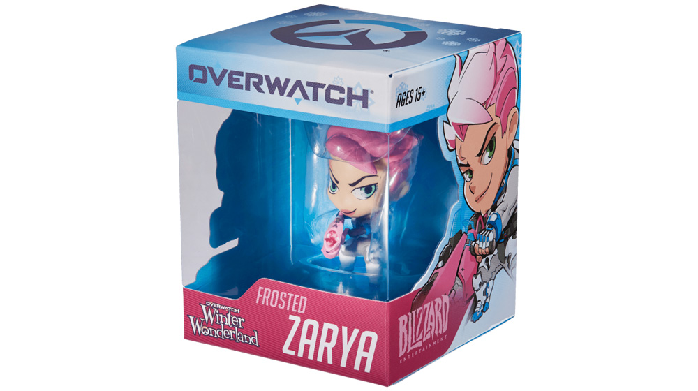 Figure Cute But Deadly - Holiday Frosted Zarya