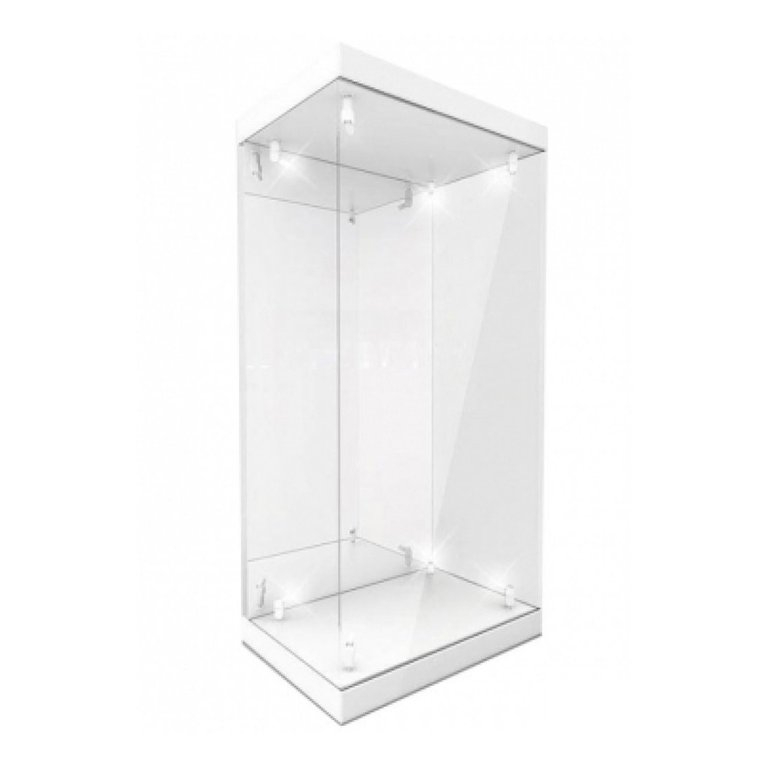 Master Light House Acrylic Display Case with Lighting for 1/4 Action Figures (white)