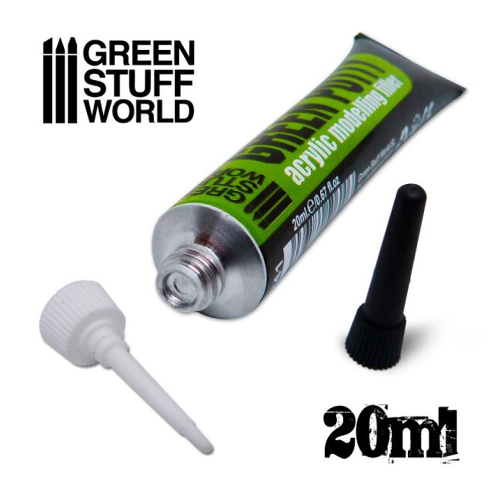 Acrylic GREEN PUTTY 20ml