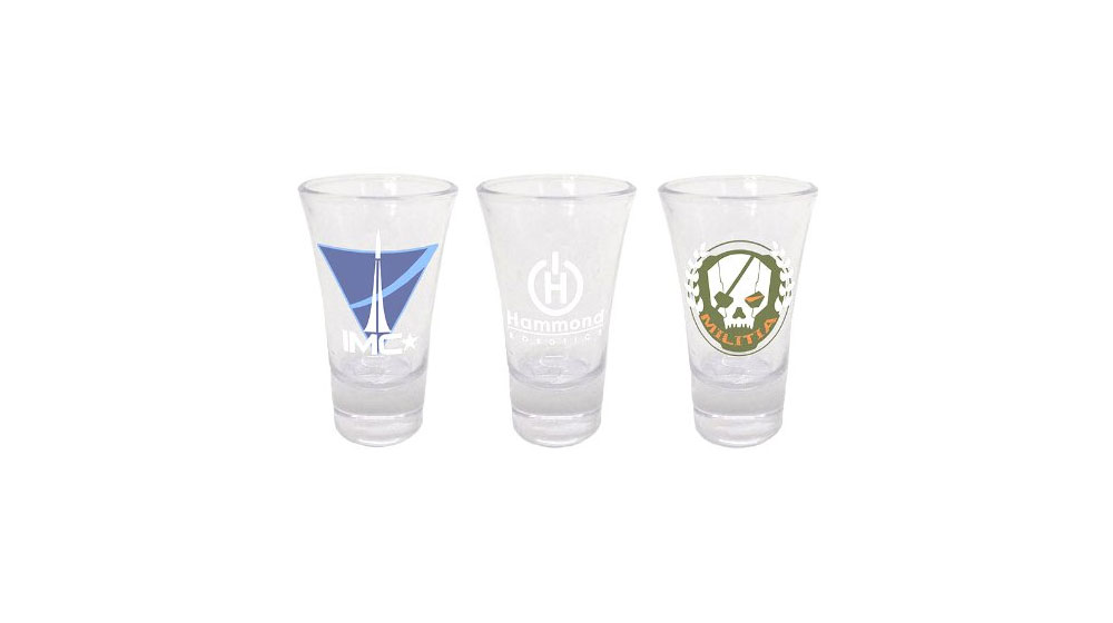 Case Titanfall Shotglasses Set of 3