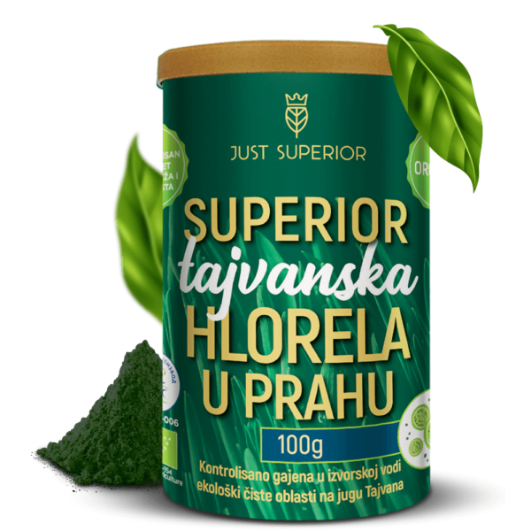 Hlorela - Organska tajvanska Chlorella - 100g