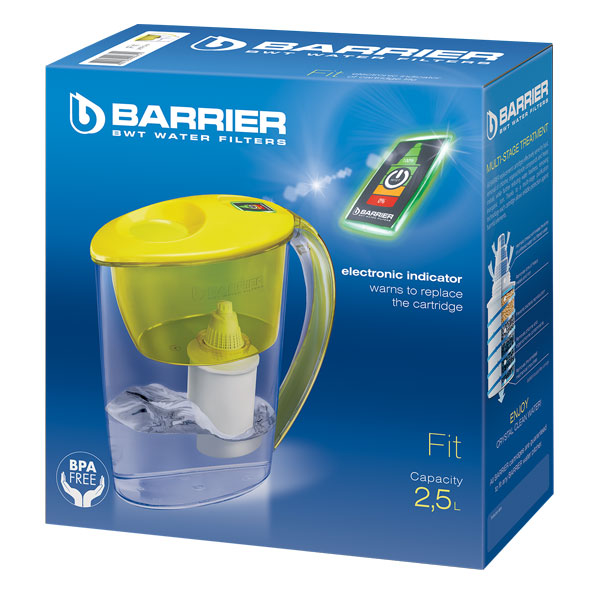 Barrier bokal za filtriranje vode Fit Opti-Light