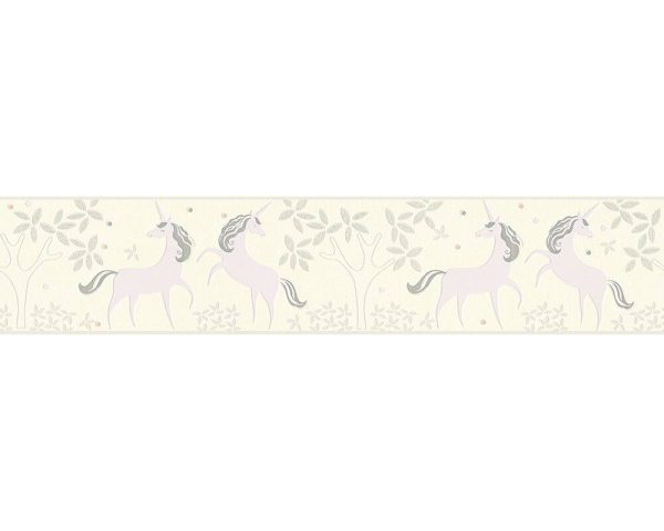 A.S. CRÉATION BORDER «CHILD MOTIF, GREY, PURPLE, SILVER, WHITE» 369902