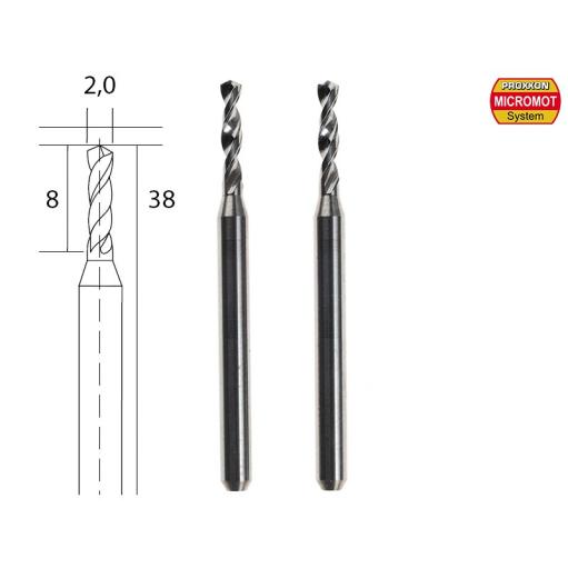 Proxxon Burgija 2mm 2kom, 28328