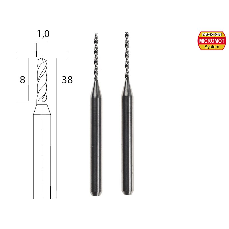 Proxxon Burgija 1mm 2kom, 28324