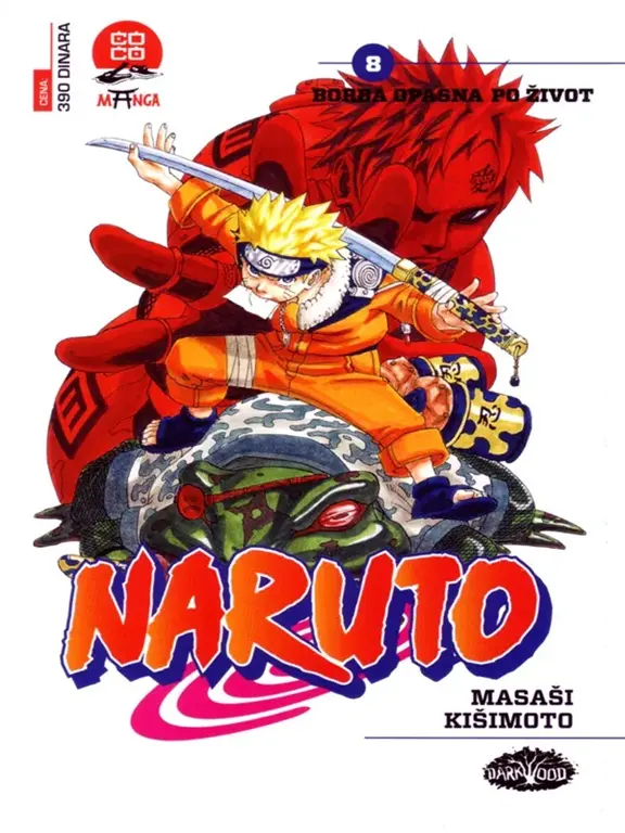 DarkWood NARUTO 8 - Borba opasna po život (Reprint)