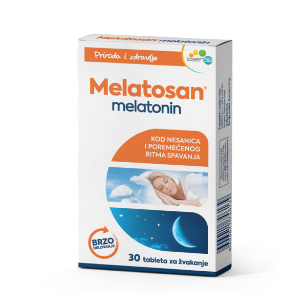 Melatonin Melatosan tablete za žvakanje