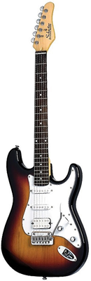 Schecter VS-2 H/S/S 3-Tone Sunburst električna gitara