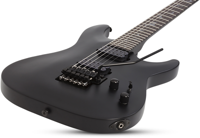 Schecter Damien-6 FR Satin Black električna gitara