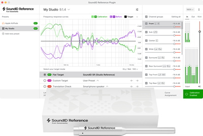 Sonarworks SoundID Reference for Multichannel with Measurement Microphone softverza kalibraciju sa mikrofonom