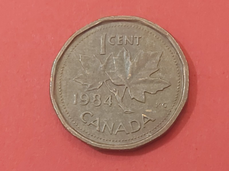 Kanada - 1 cent 1984 god