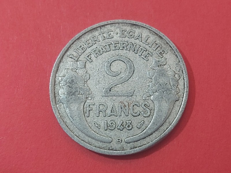 Francuska - 2 francs 1948 god