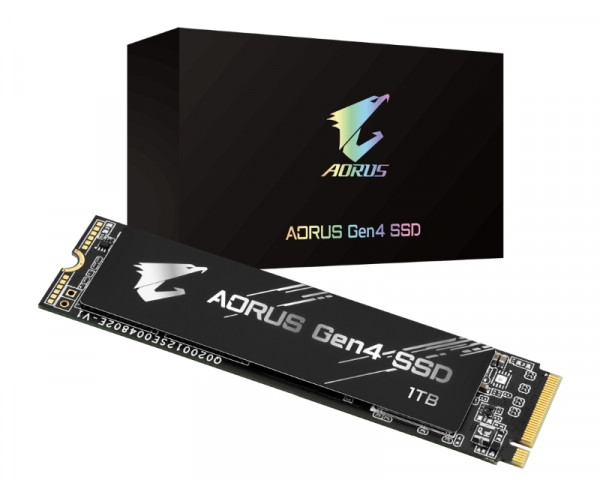 GIGABYTE 1TB M.2 PCIe Gen4 x4 NVMe AORUS SSD GP-AG41TB